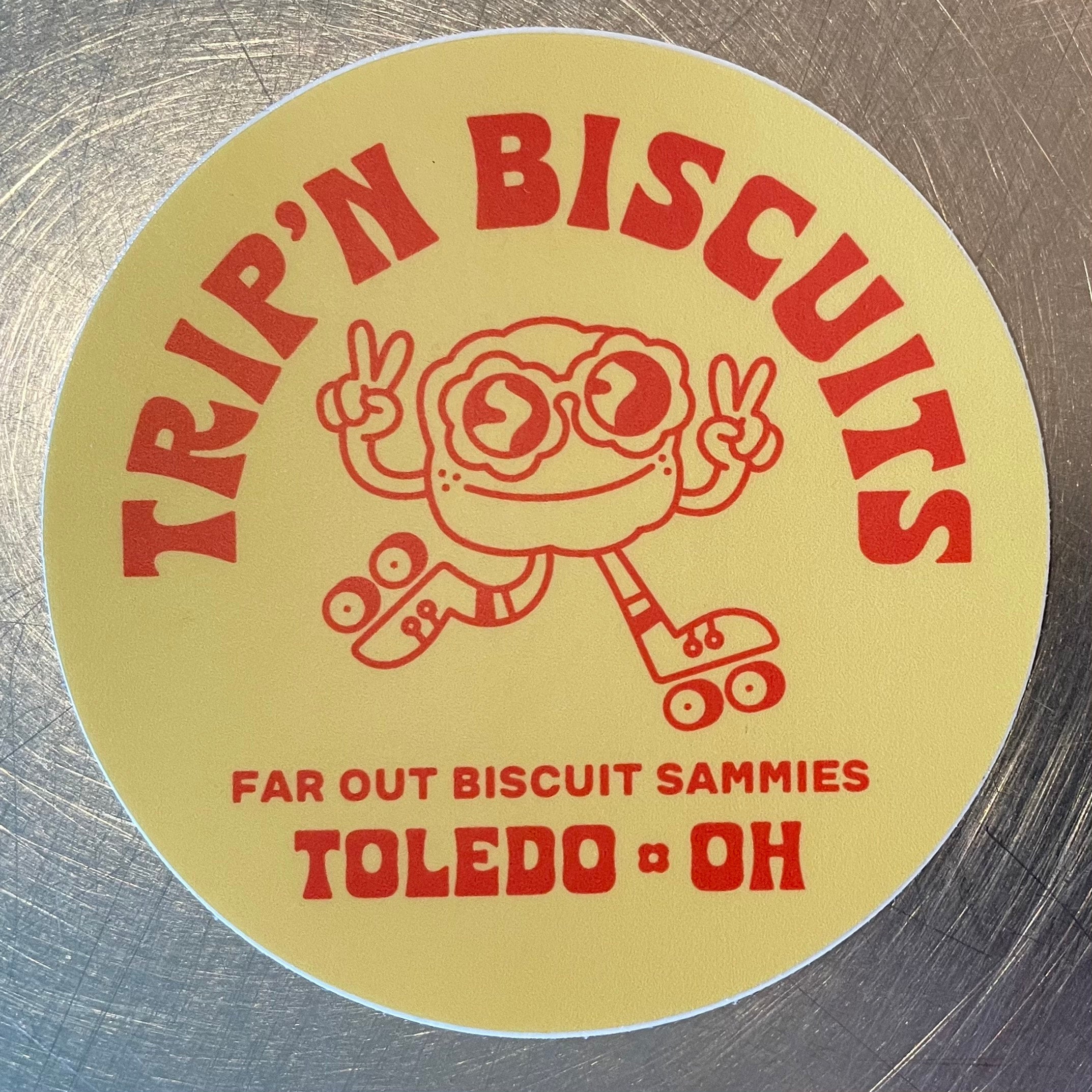 Logo Sticker | Trip'n Biscuits